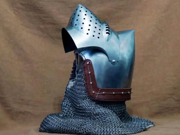 Bascinet Hundsgugel from Churburg collection. XIV-XV AD. - TRUE HISTORY ...
