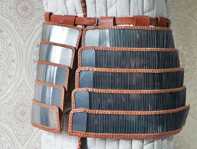 Tassets for Yaroslav settlement armour (Novgorod, Yaroslalvovo ...