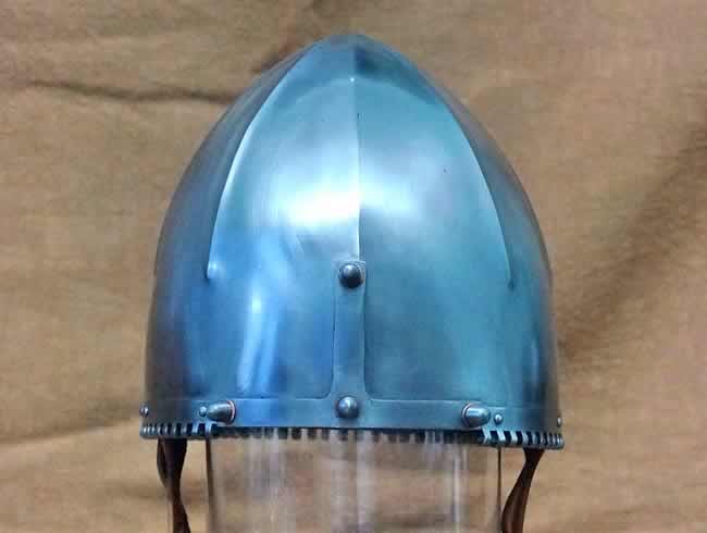 Byzantine "snail" helmet. X-XII A.D. - TRUE HISTORY SHOP | ARMOUR ...