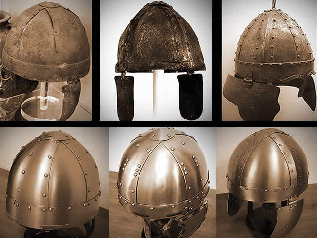 Spangenhelmets of Leiden type. III-VII A.D. - TRUE HISTORY SHOP ...