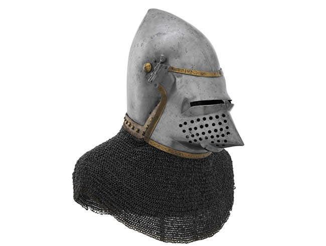 Bascinet Hundsgugel from Lyle. Nothern Italy, XIV A.D. - TRUE HISTORY ...