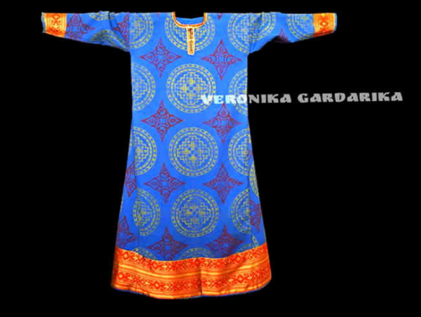 DRESS ON DEMAND. Valuable robes. Printed wool. - TRUE HISTORY SHOP ...