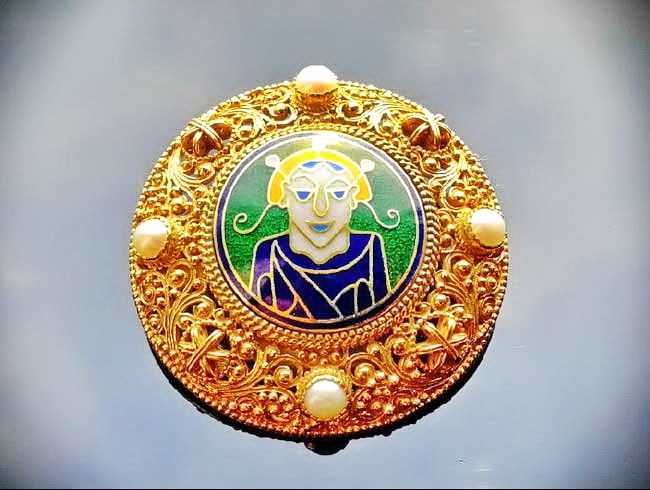 Saxonian brooch from London. X-XI AD. - TRUE HISTORY SHOP | ARMOUR ...