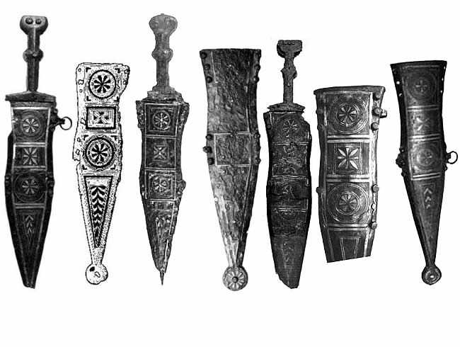 Roman Pugio Types