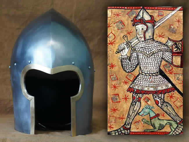 Bascinet-barbute. Scotland, XIV-XV A.D. - TRUE HISTORY SHOP | ARMOUR ...