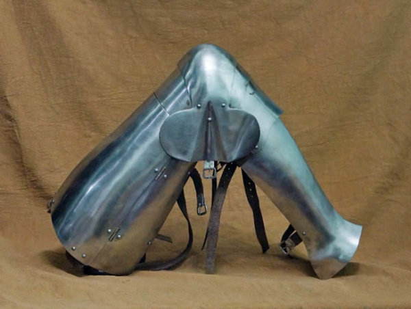 Plate legs from Leeds / hardened. XV AD. - TRUE HISTORY SHOP | ARMOUR ...