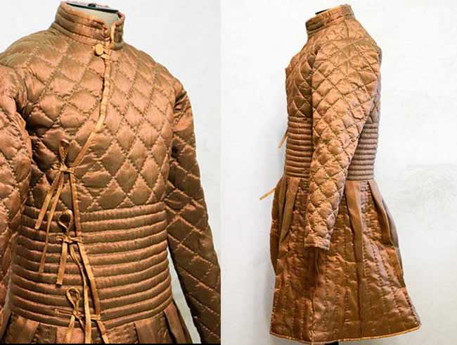 Underarmour robe of Golden Horde / hand stitched. XII-XIV AD. - TRUE ...