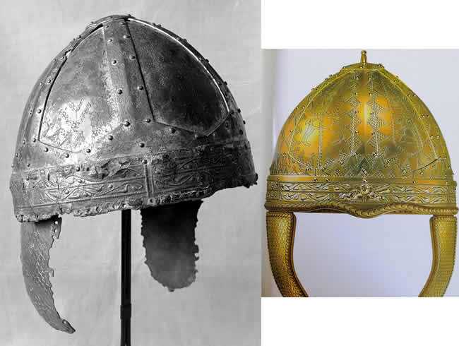 Spangenhelm from Gammertinden. V-VII AD. - TRUE HISTORY SHOP | ARMOUR ...