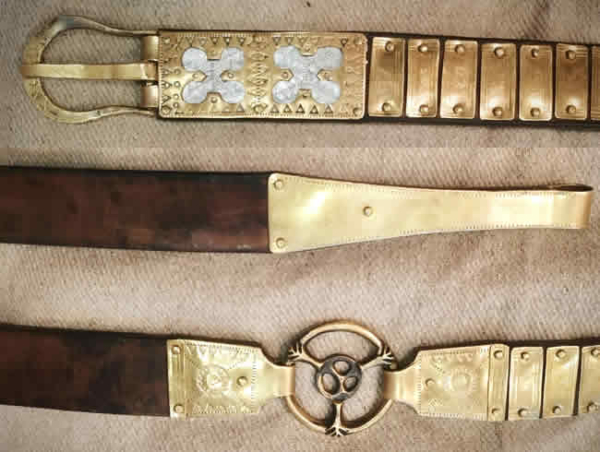 Gotland belt set #3. IX-X AD. - TRUE HISTORY SHOP | ARMOUR, HELMET ...