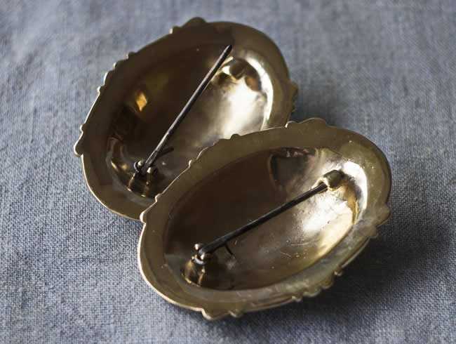 Turtle fibulas (pair). Birka / Bj 1090, X century AD. - TRUE HISTORY ...