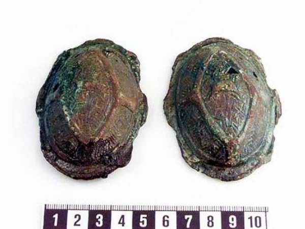 Turtle fibulas (pair). Birka / Bj 1090, X century AD. - TRUE HISTORY ...