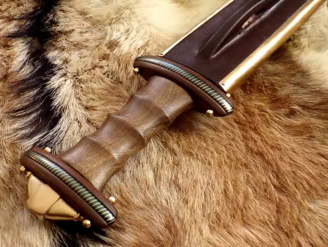 Sword from Niederstotzingen, burial 6. German tribes, Alemanni, VII ...
