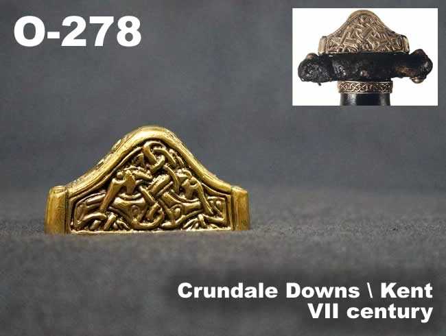 O-278. Sword pommel. Anglo-Saxon, VII AD. - TRUE HISTORY SHOP | ARMOUR ...
